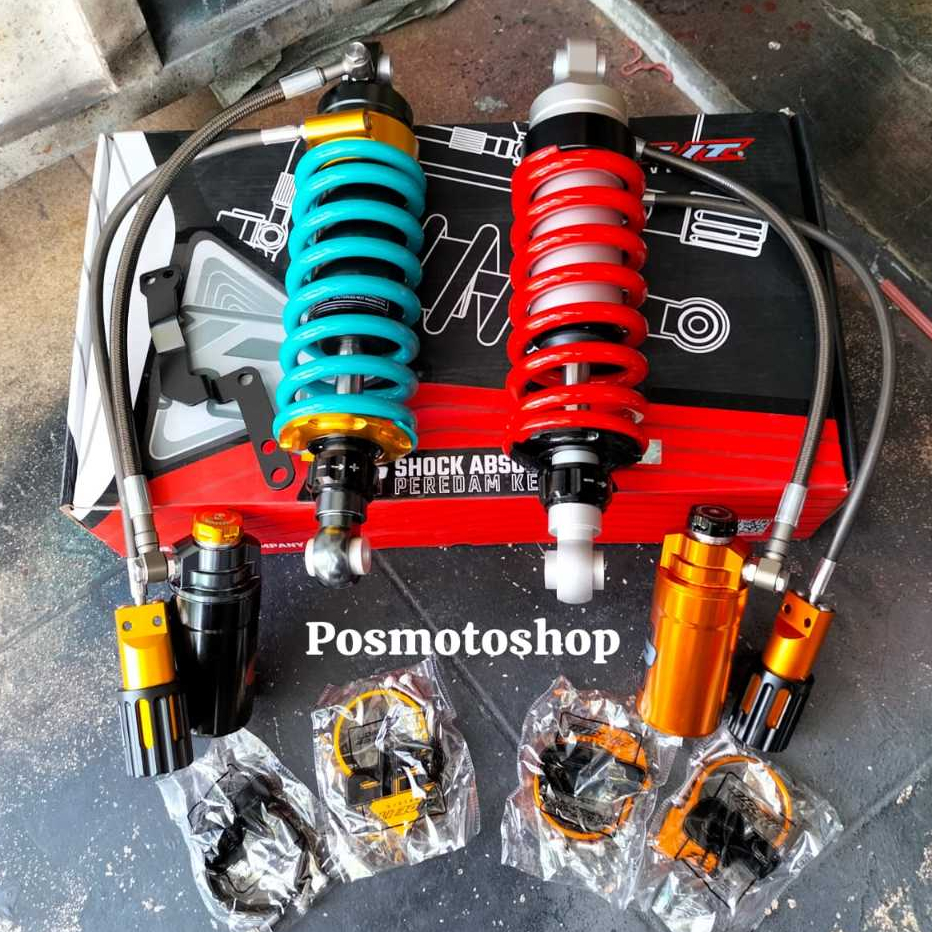 Jual Monoshock Ninja 150 R / RR / SS 250 GP 103 /GP 104 Flexible Shock Belakang Ninja 2T 4T 250 ...