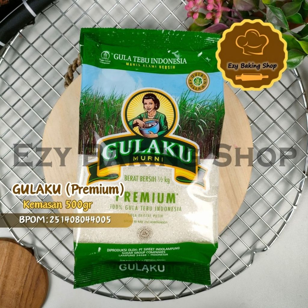 Jual Gulaku 500gr - Gula Premium / Gula Tebu / Gula butiran halus ...