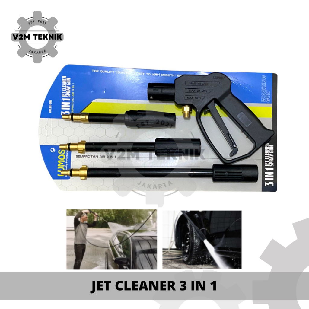 Jual LUMOS Jet Cleaner 3 in 1 Lakoni Laguna 70 / Jet Cleaning Gun High ...
