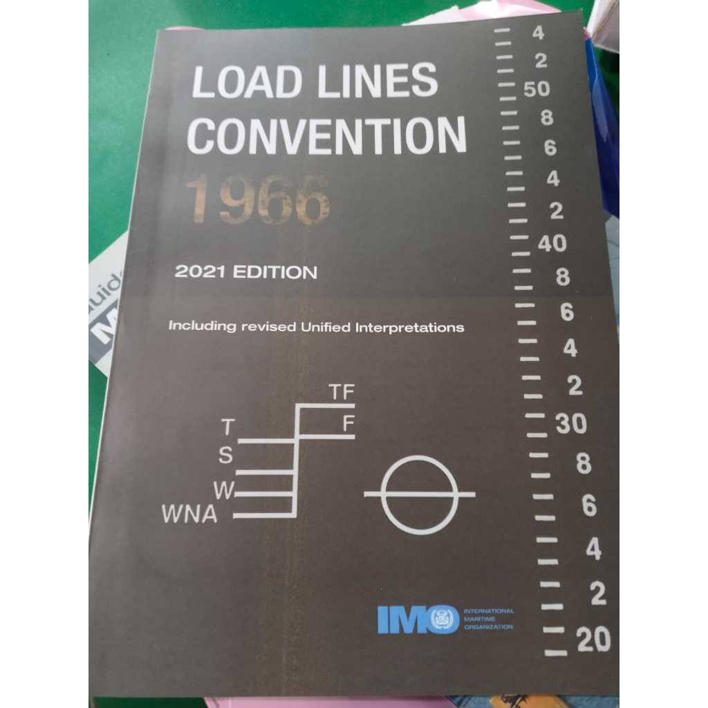 Jual Buku IMO International Load Lines Convention 2021 Edition Terbaru ...