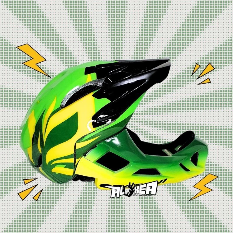Jual Helm Fullface Anak Sepeda Pushbike/ Balancebike Include Busa Pipi ...