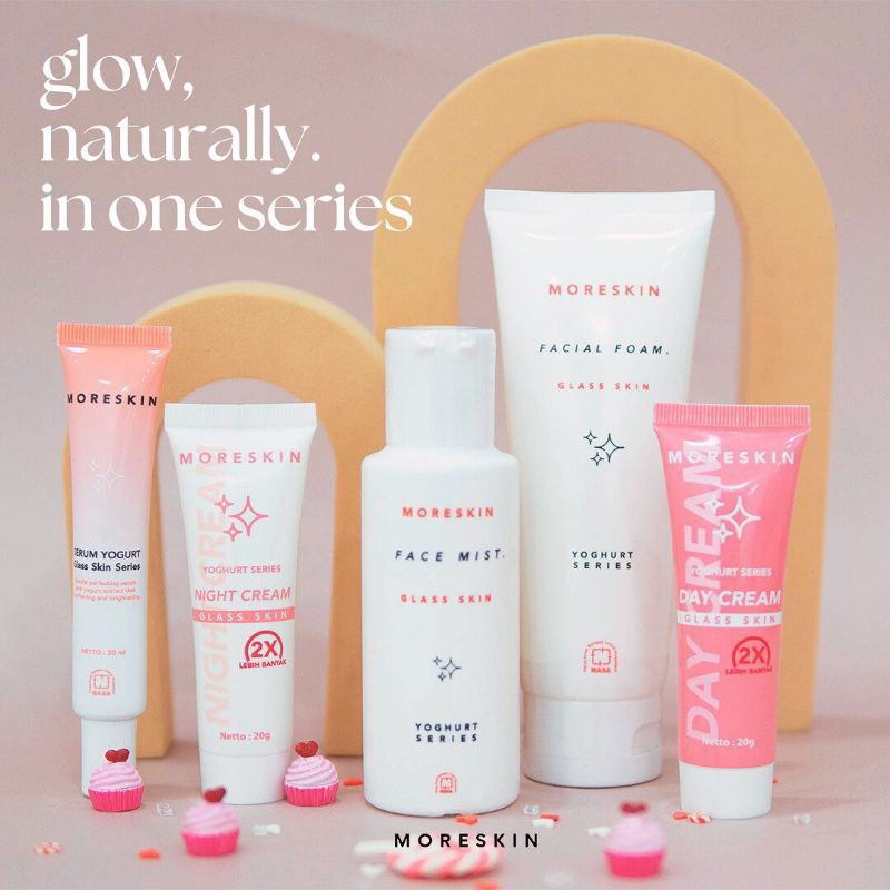 Jual MORESKIN GLASKIN Paket kecantikan Lengkap Ekonomis | Shopee Indonesia