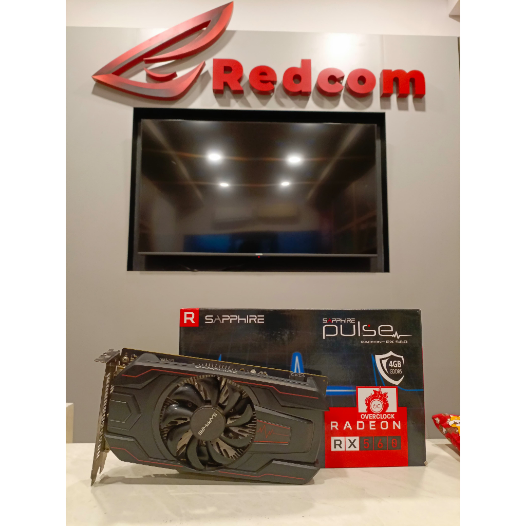 Jual VGA AMD Sapphire Radeon RX 560 / RX560 Pulse 4GB - 2ND | Shopee ...
