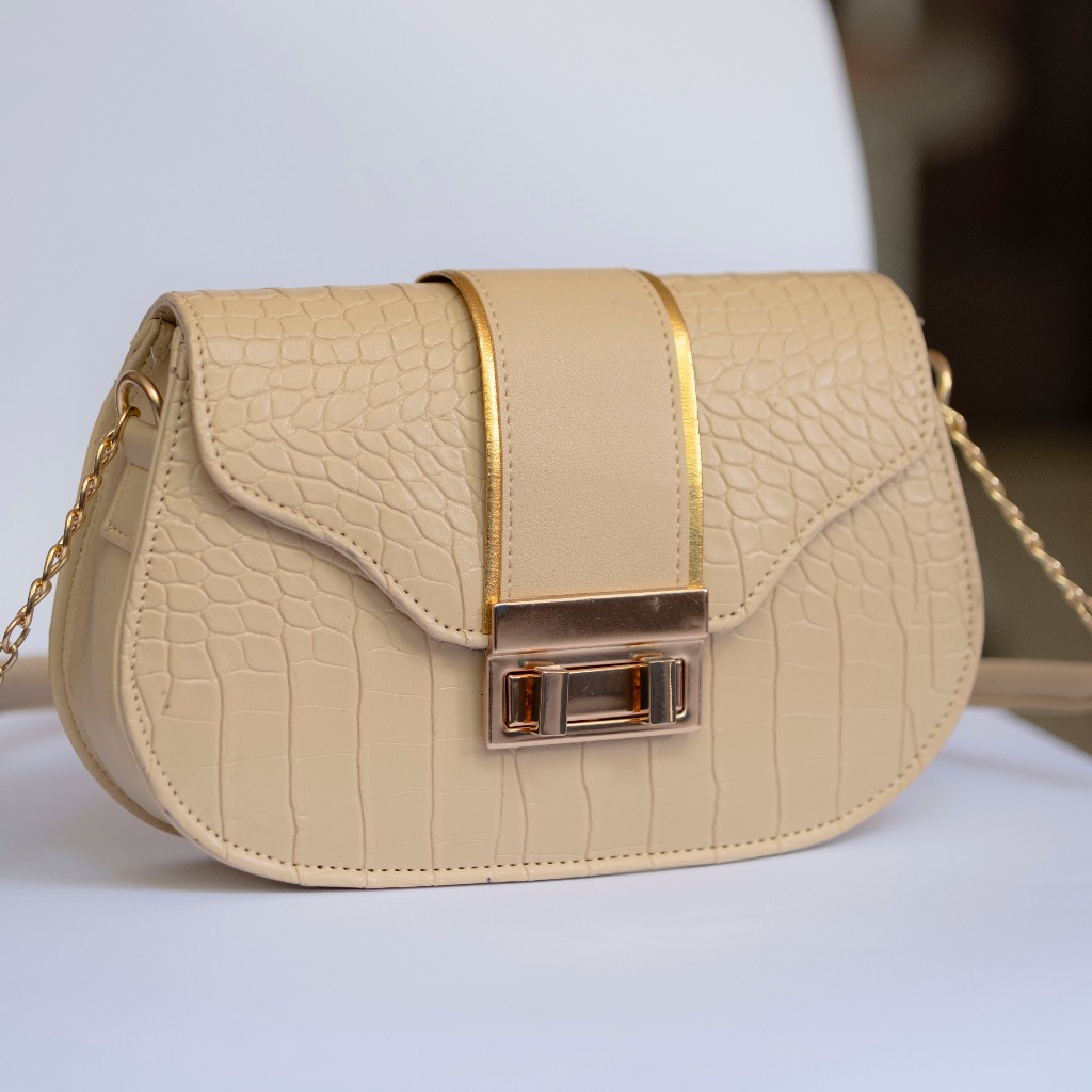 Jual TAS WANITA MURAH - CLOPPER BAG CROCO - TAS BAHU - TAS WANITA SLING ...