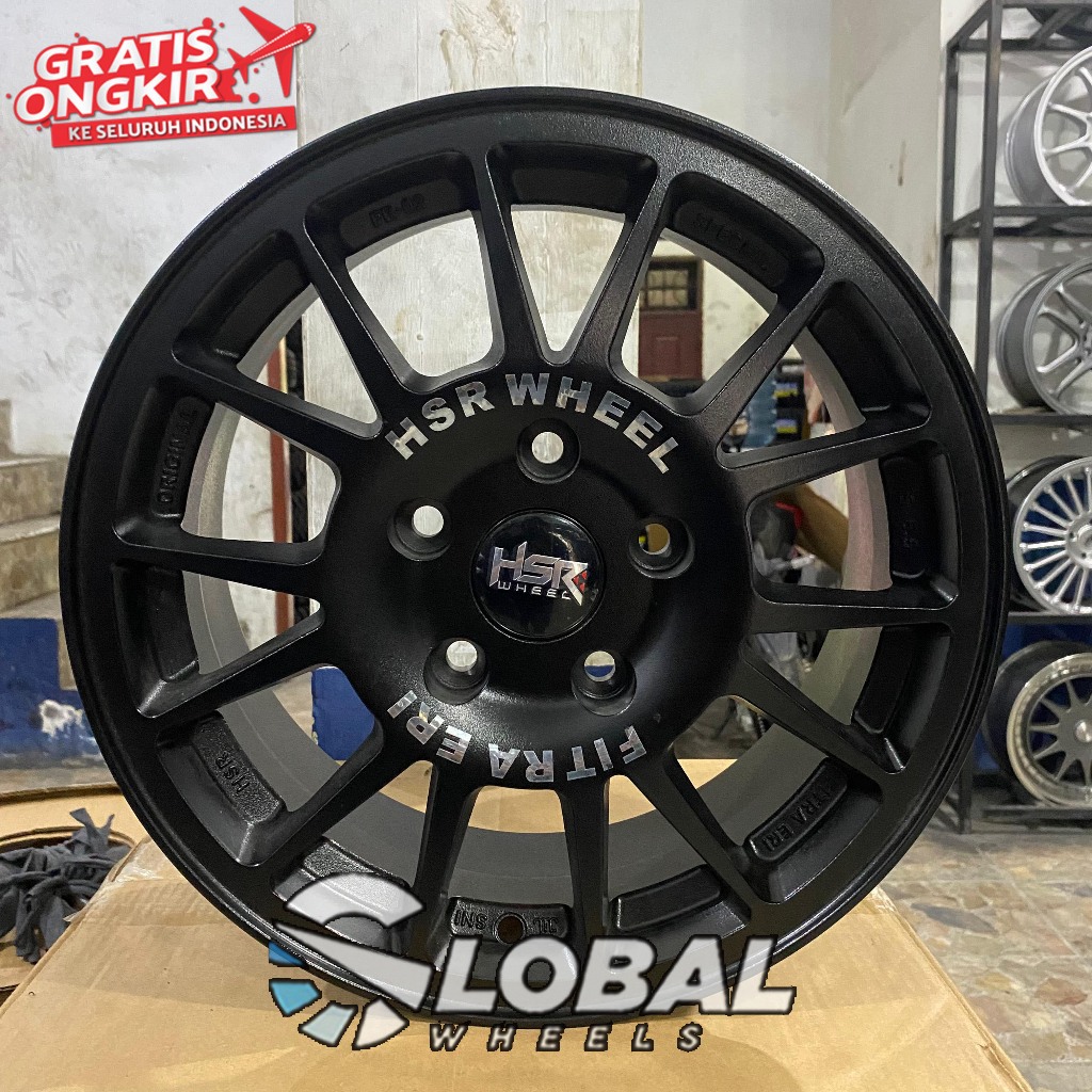 Jual Velg Mobil HSR FE02 Rally Ring 15 Buat Mobil Innova Terios Ertiga Brv Xtrail Terios ...