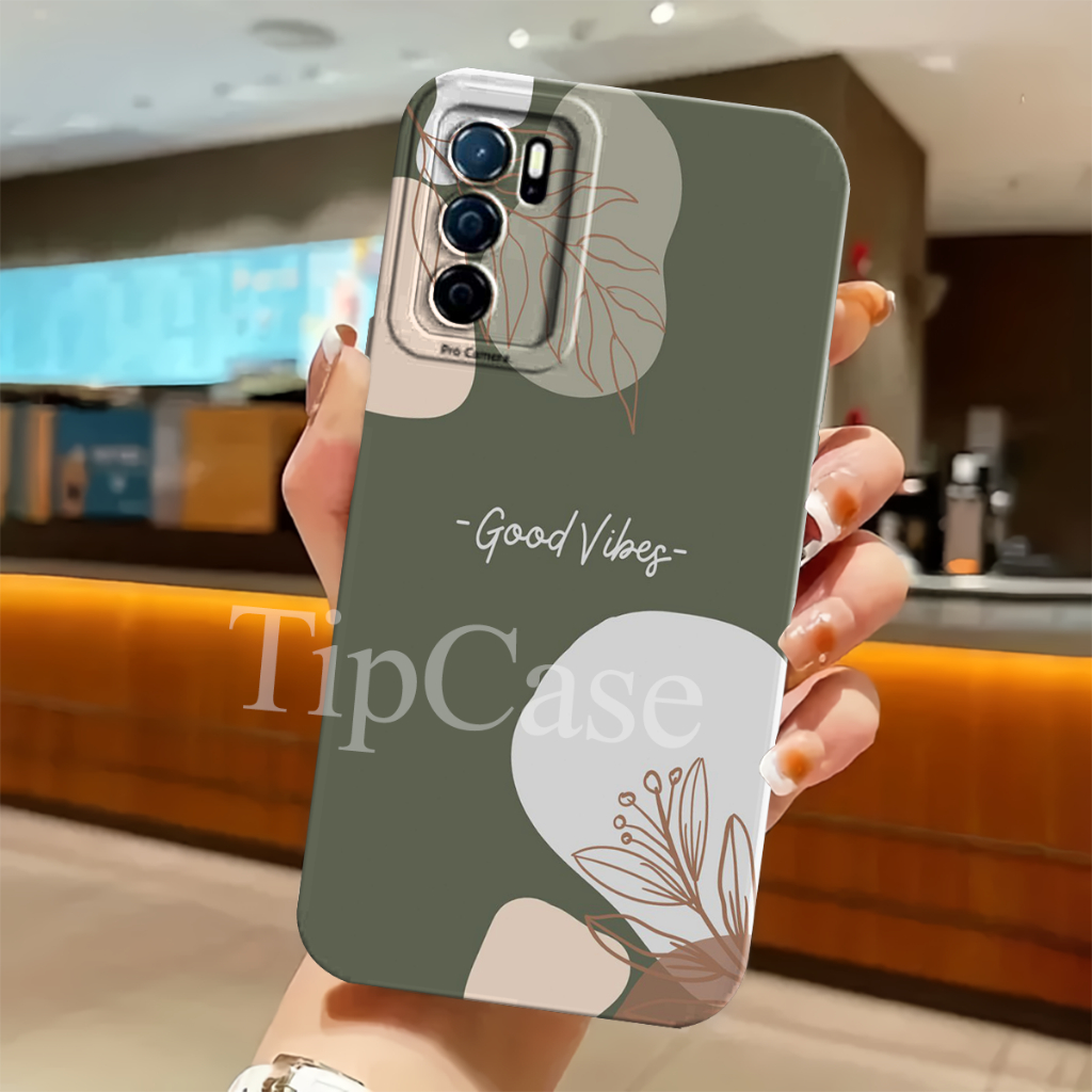 Jual Cassing Procamera Oppo A16 / A54s Case Lentur Motif Flowers ...