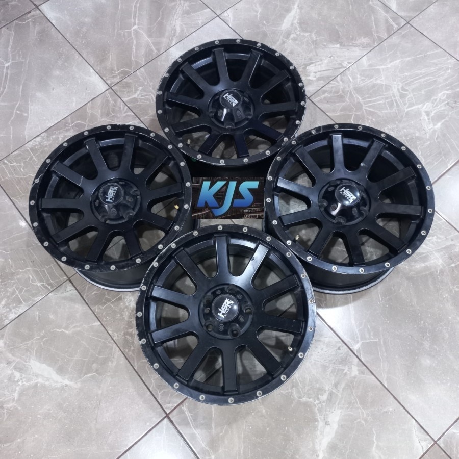 Jual MENJUAL VELG RACING SECOND MODEL HSR MANGROVE RING 16 LEBAR 8 RATA ...