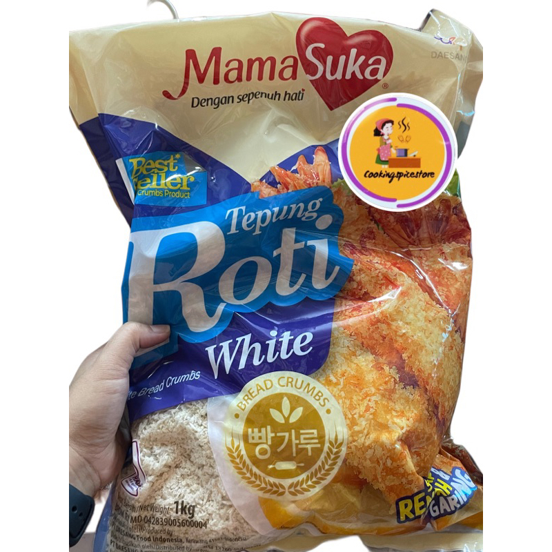 Jual Mama Suka Mamasuka / Tepung Roti Bread Crumbs / 1 kg / 1kg / 1000 ...