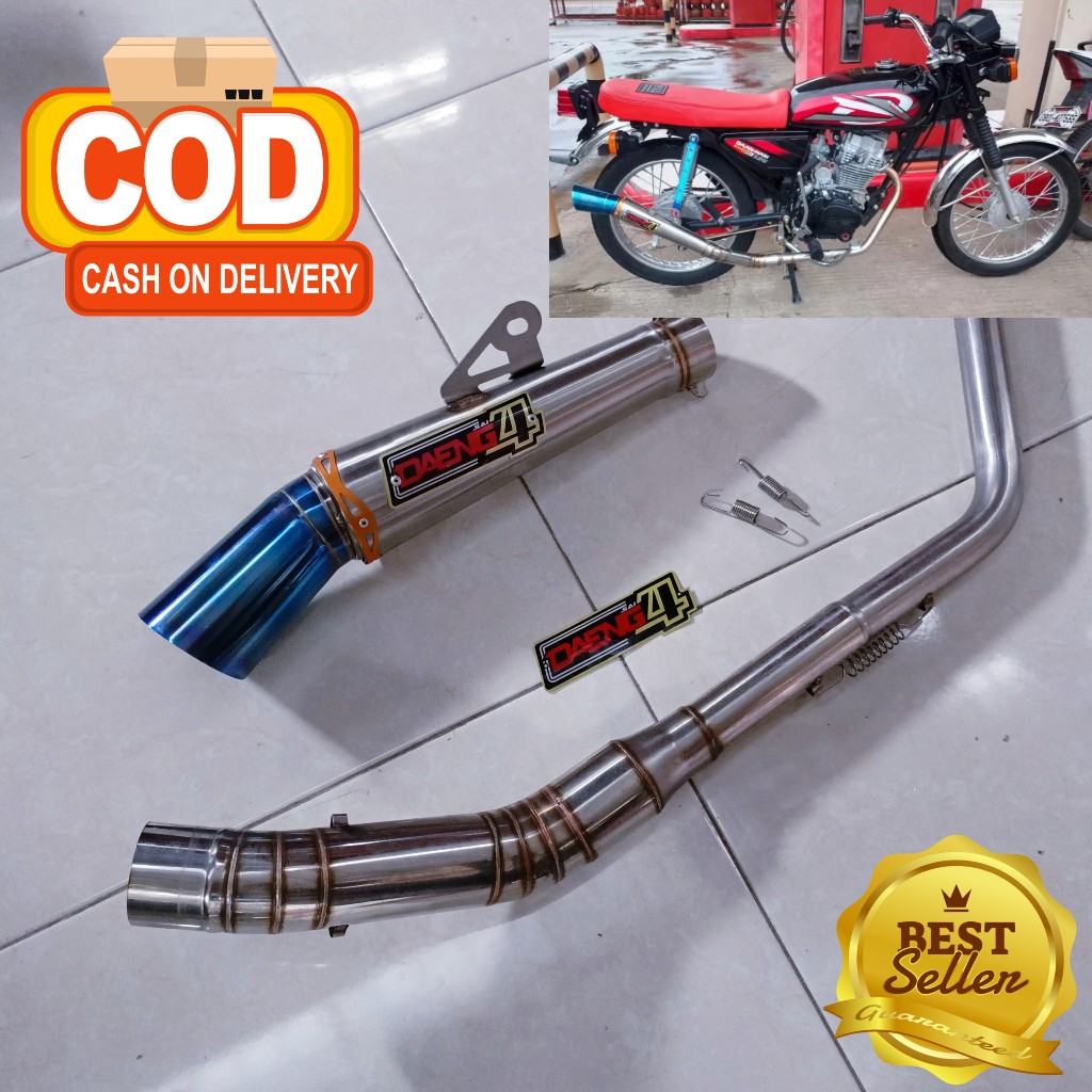 Jual Daeng Exhaust fury dash wave | Shopee Indonesia