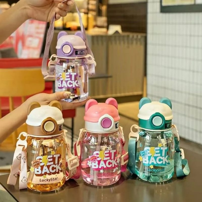 Jual Botol Minum Anak Pouch 750ml Gratis STIKER Tritan Water Bottle ...