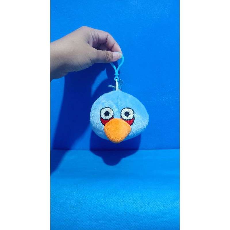 Jual Gantungan Kunci / Ganci / Gantungan Tas Angry Birds Biru Ori (PL ...