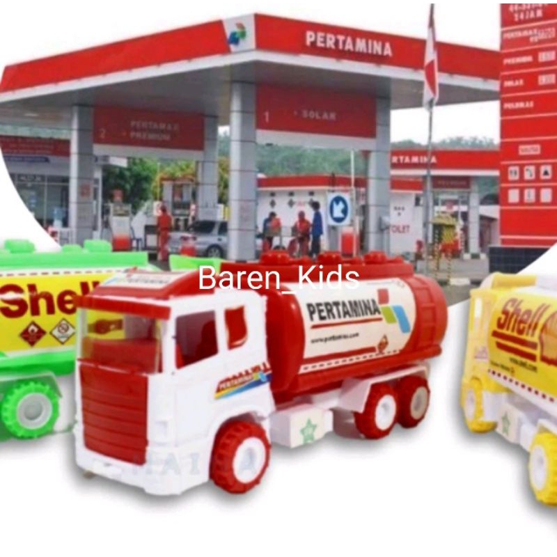 Jual Mainan Mobil Truck Tanki Pertamina | Shopee Indonesia