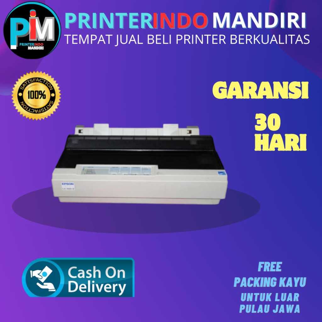 Jual Printer epson LX-300+ II LX300 USB garansi 1 taun siap pakai ...