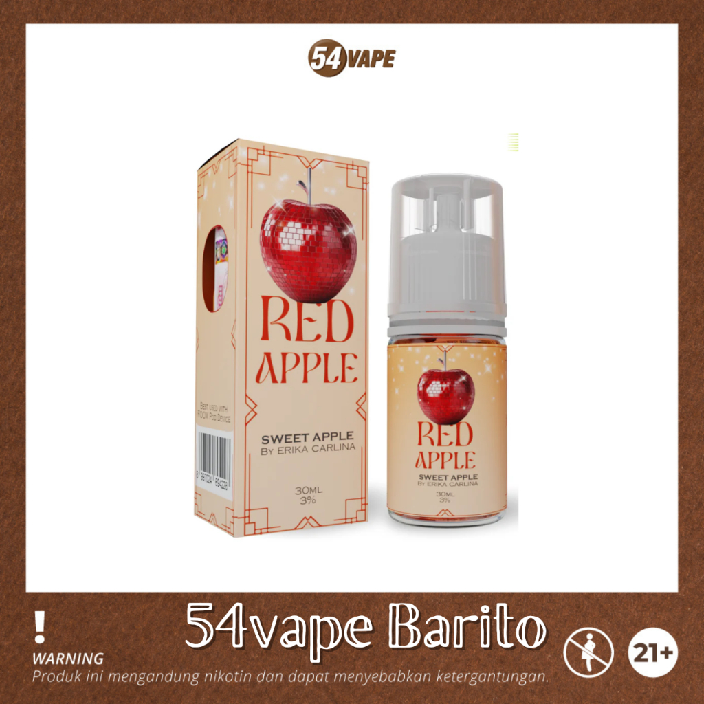 Jual Foom Red Apple Salt Nic 30ml 30mg | Shopee Indonesia