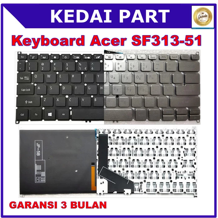 Jual Keyboard Acer Swift 5 SF313-51 SF514-54G SF514-55GT SF514-55T ...