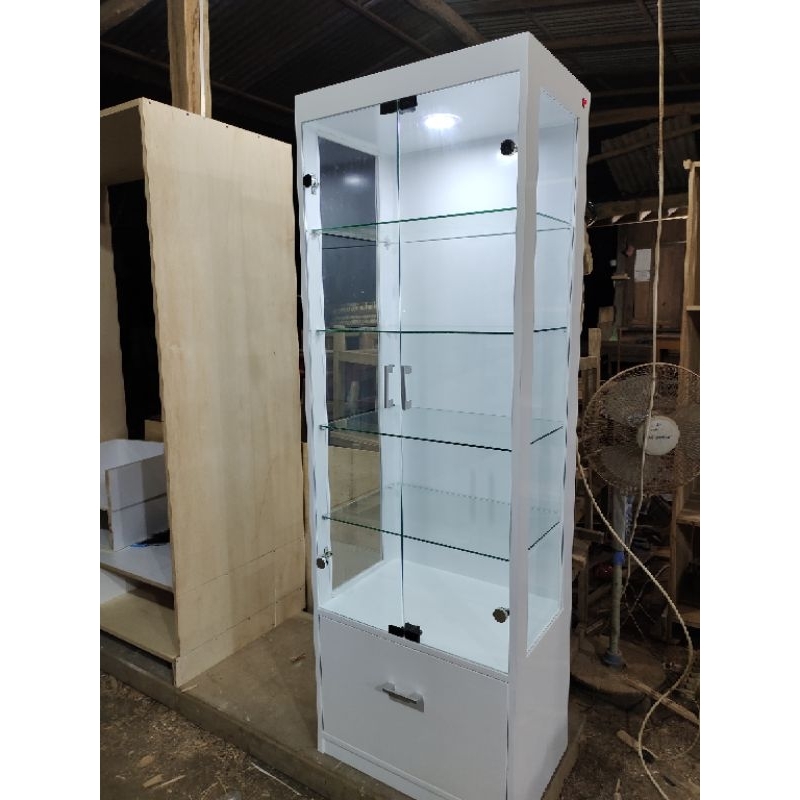 Jual almari kaca/ almari display / almari tas | Shopee Indonesia