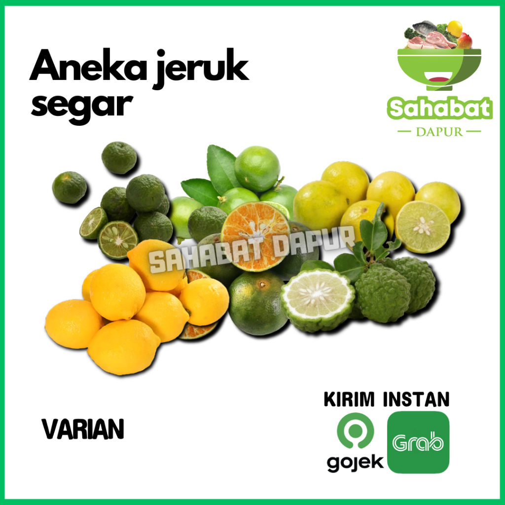 Jual Sahabatdapur Jeruk Nipis/Jeruk Purut/Lemon Lokal/Lemon Super/Jeruk ...