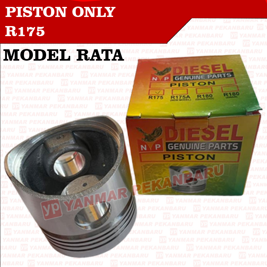 Jual R175 Piston Only Seher Rata Mesin Dongfeng 7PK NP | Shopee Indonesia