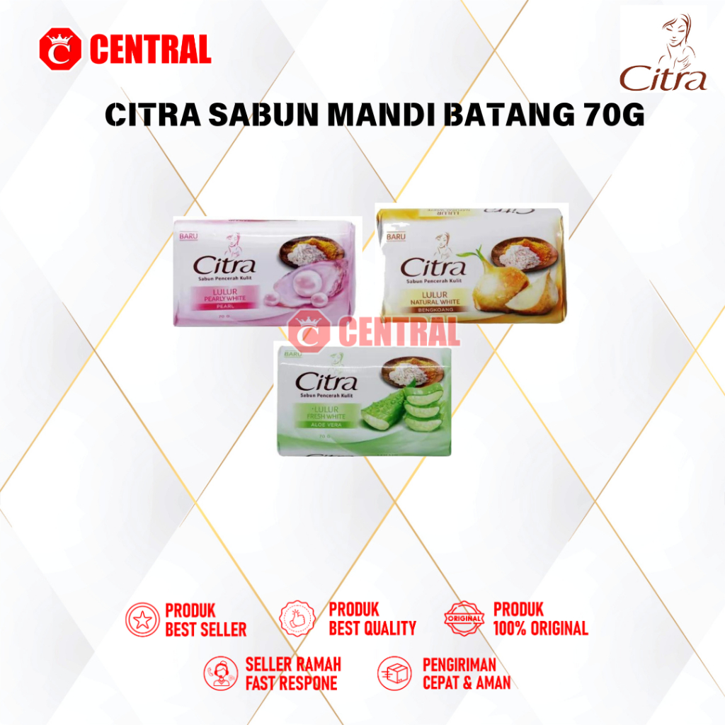 Jual CITRA SABUN MANDI BATANG 70g | Shopee Indonesia