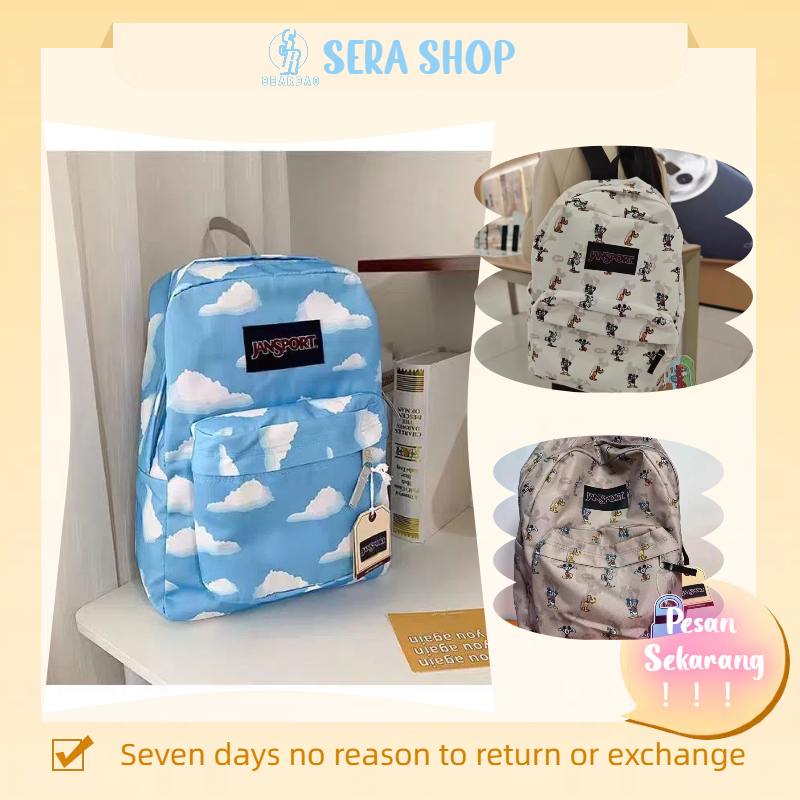 Jual Ready Sera SueprJansport Ransel Jasper Hijau Neon Ransel Wanita ...