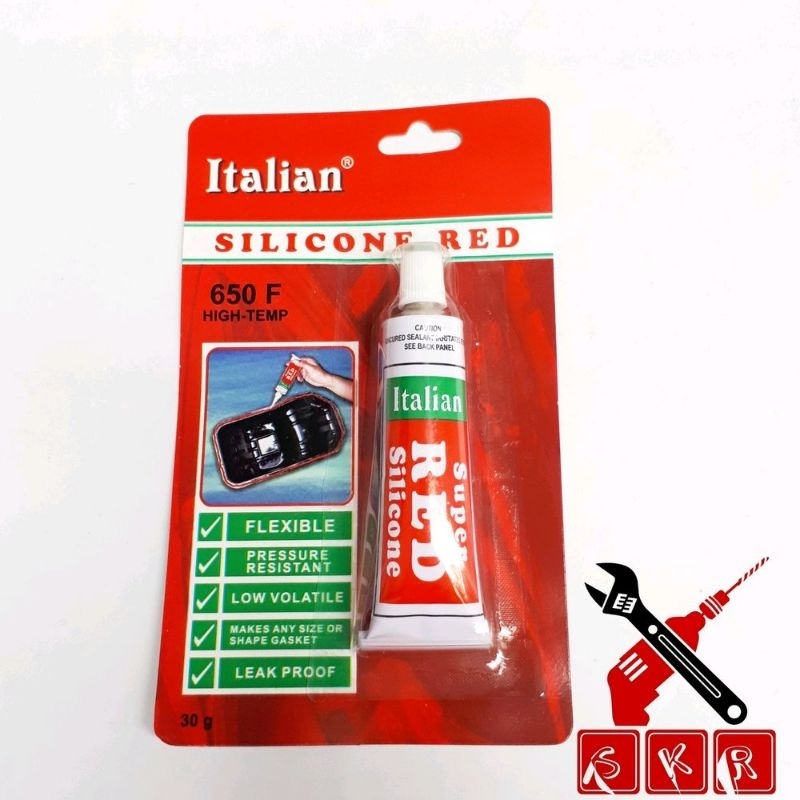 Jual Lem Pak Mesin Red silicone kecil & Besar isi 12 pcs | Shopee Indonesia