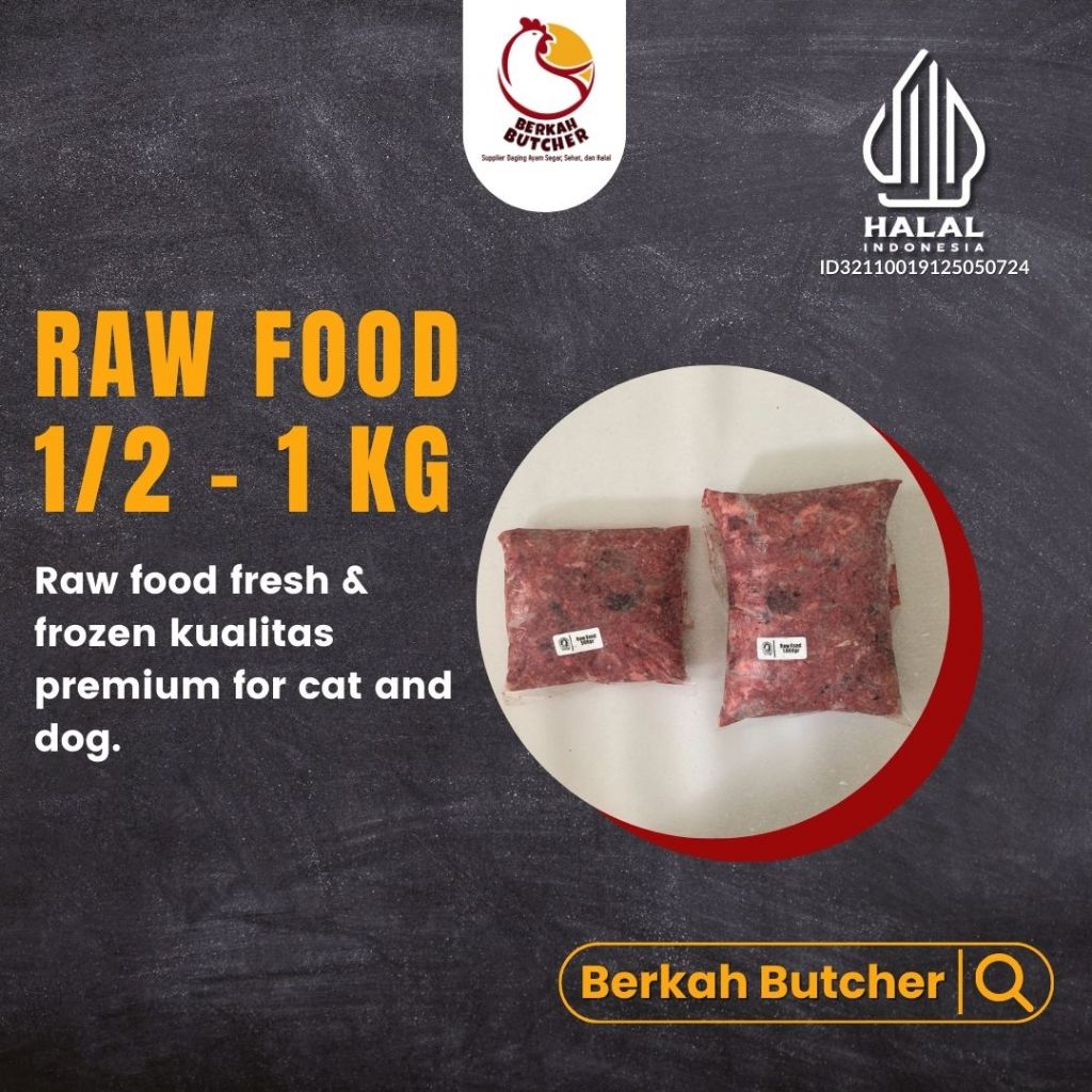 Jual Raw Food Makanan Anjing Kucing Dog Cat Food Dari Daging Ayam ...