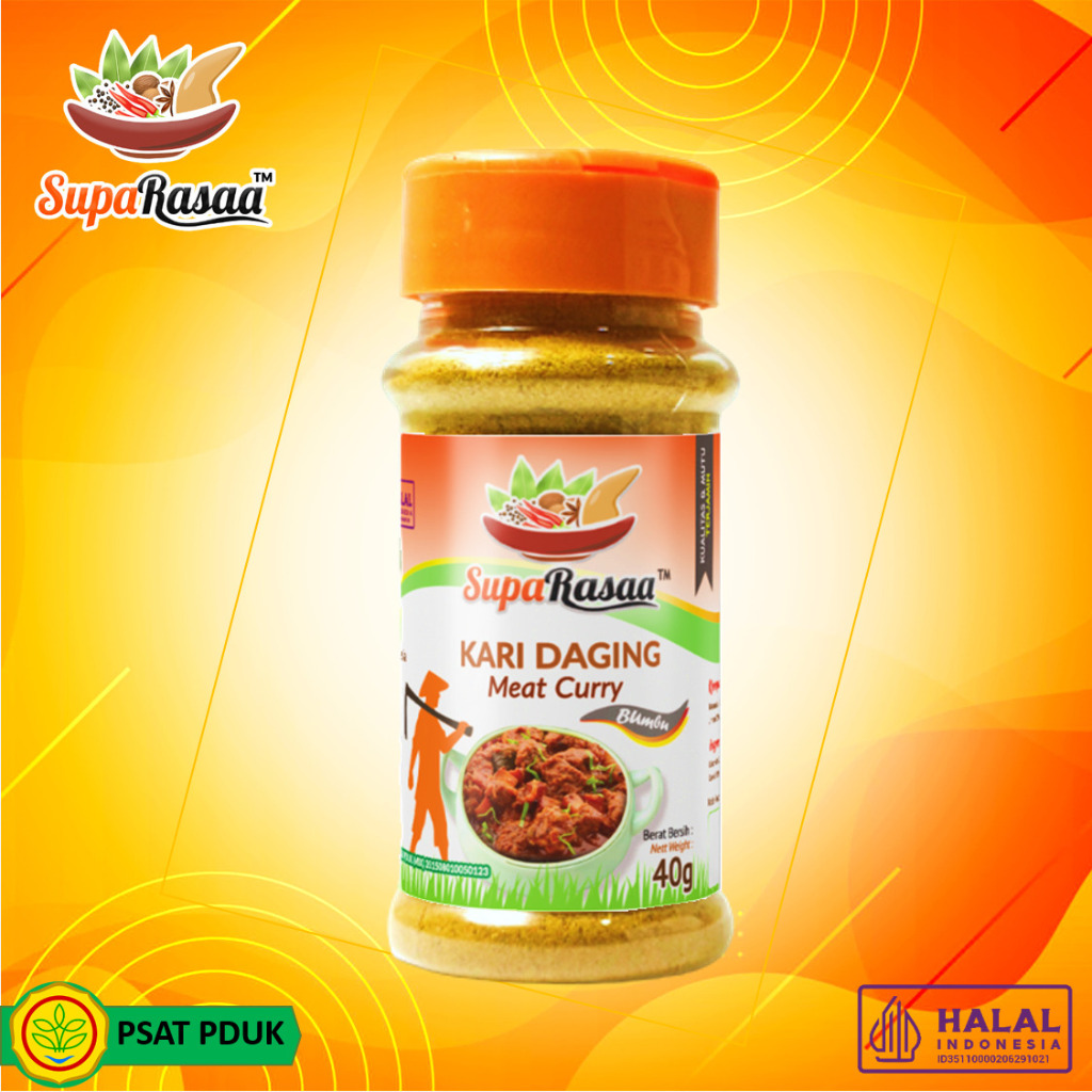 Jual Kare Daging Seasoning Kemasan Botol 40Gr - Rahasia Kelezatan Kare ...