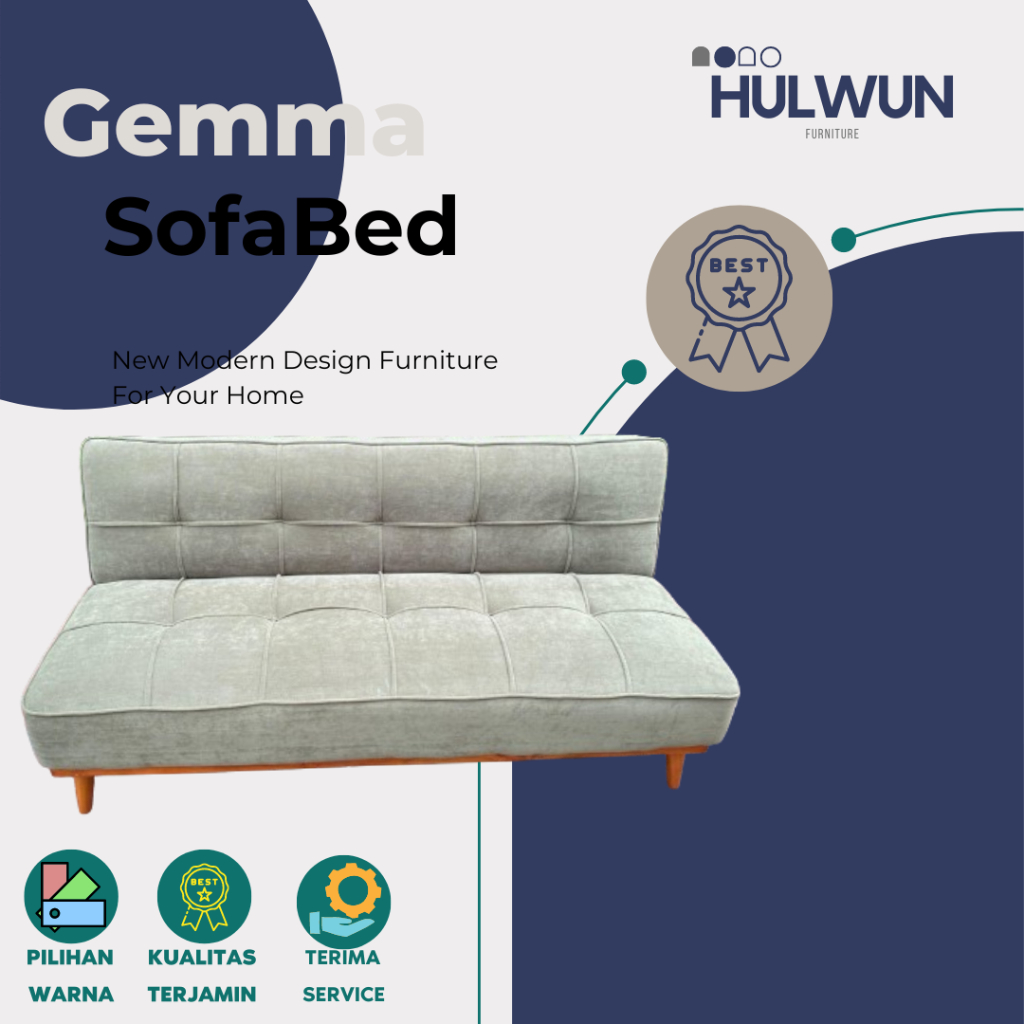 Jual Gemma Sofa Bed Minimalis 3 Seat - Sofa Ruang Tamu - Sofalipat | Shopee Indonesia