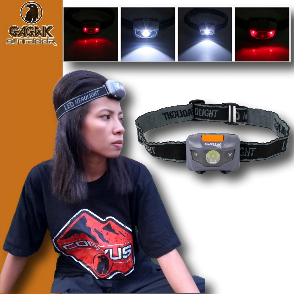 Jual Headlamp Senter kepala Headlamp LED Multifunction Outdoor Lighting ...