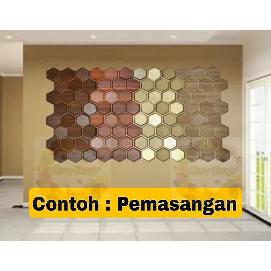 Jual Wallpanel 3D PVC Premium Dekorasi Dinding Ruangan Wall Panel ...
