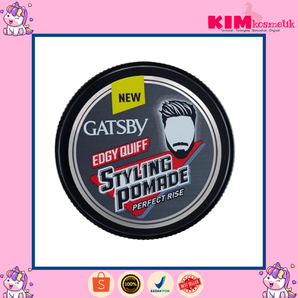 Jual Gatsby STYLING POMADE PERFECT RISE/HITAM | Shopee Indonesia