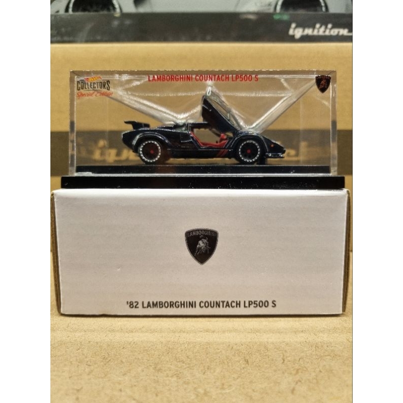Jual Hotwheels RLC Lamborghini Countach LP500 S Black | Shopee Indonesia