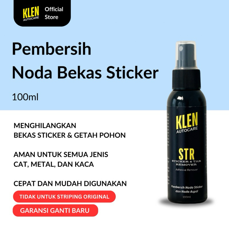 Jual STR Sticker And Tar Remover | Klen Autocare - Penghilang Bekas ...