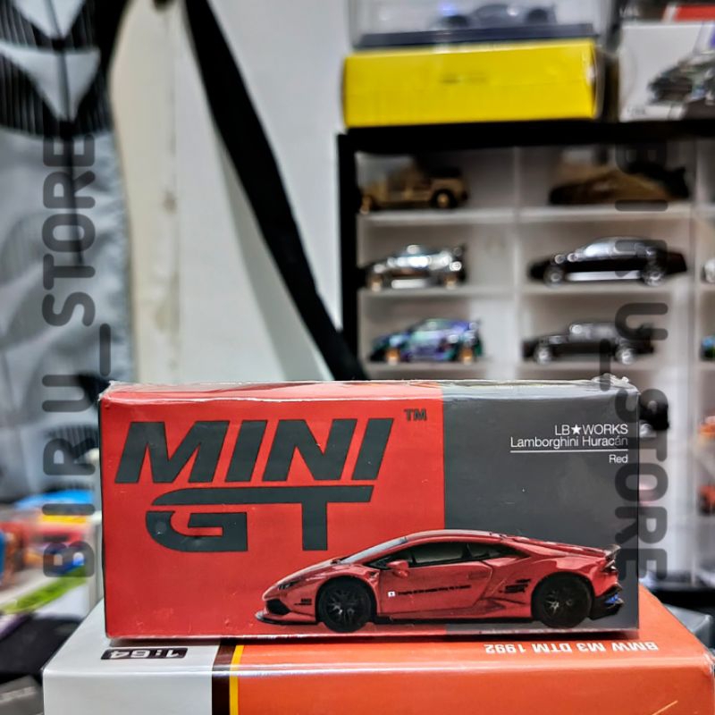 Jual Mini GT 375 Lamborghini LBWK Huracan Red | Shopee Indonesia