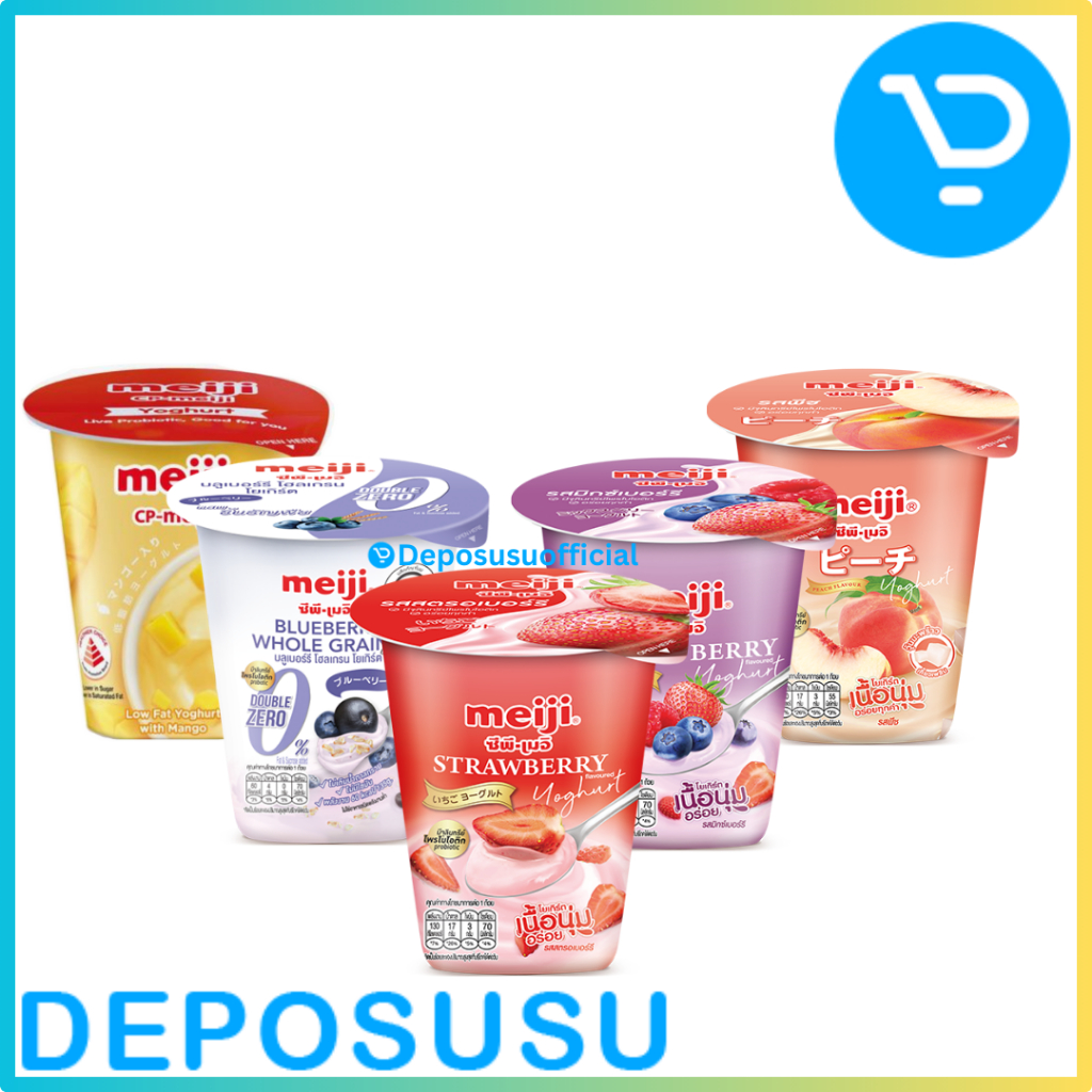 Jual Meiji Low Fat Yoghurt Yogurt Rendah Lemak | Shopee Indonesia