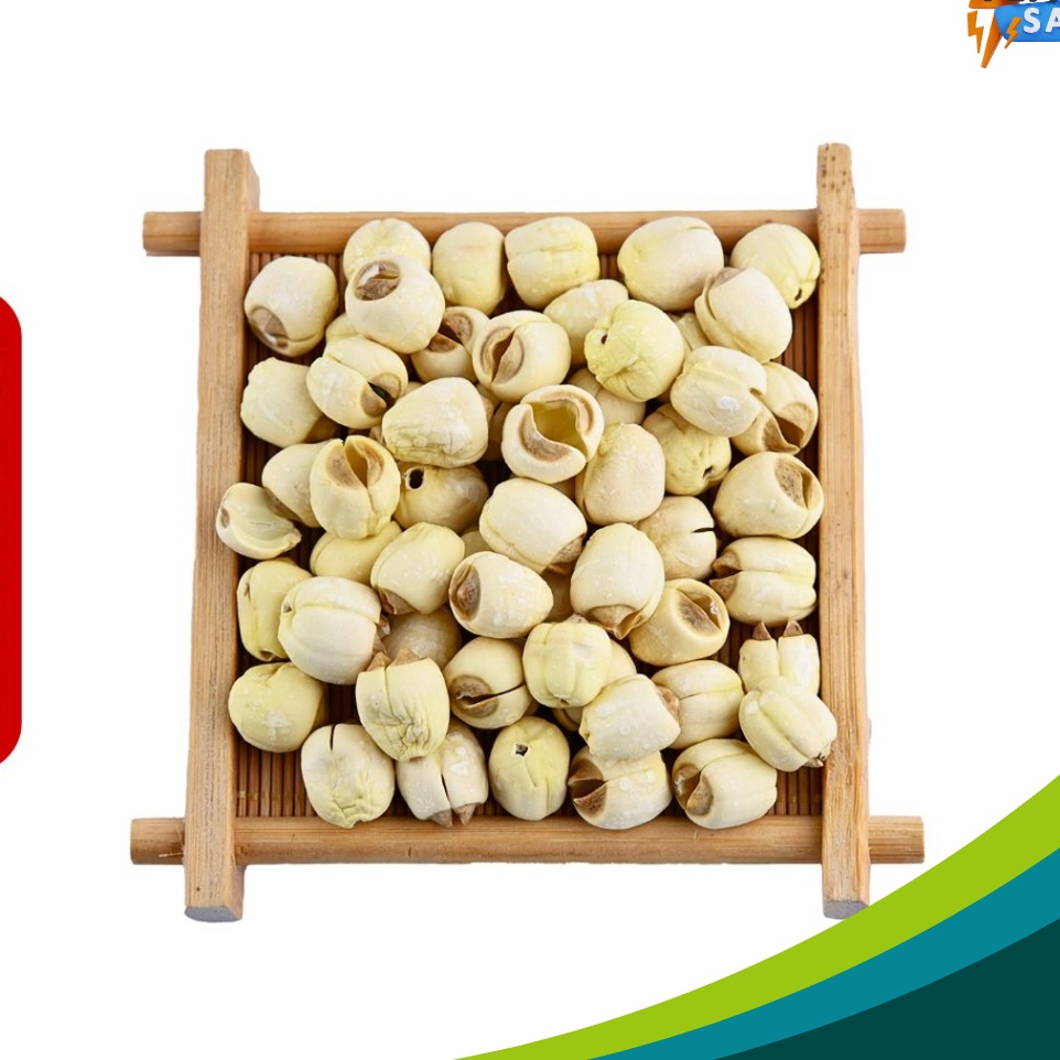 Jual SPONTAN Biji Teratai Lotus Seed Lien Zi 1 gr | Shopee Indonesia