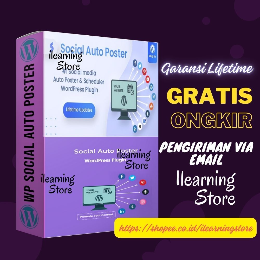 Jual [WP51] Wordpress Plugin Premium Social Auto Poster (100% GPL ...