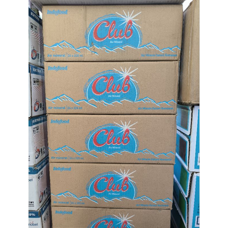 Jual Club Mineral Water Botol Mini 220ml Dus (24 pcs) | Shopee Indonesia