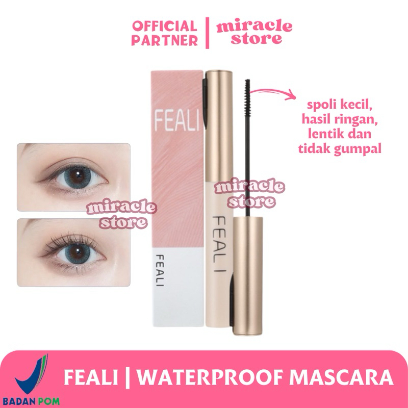 Jual [MIRACLE STORE] MASCARA FEALI WATERPROOF MASCARA MASKARA BY FEALI ...