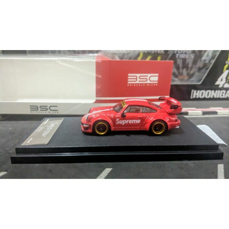 Jual Diecast BSC Briscale Micro Porsche RWB 964 Supreme Livery | Shopee ...