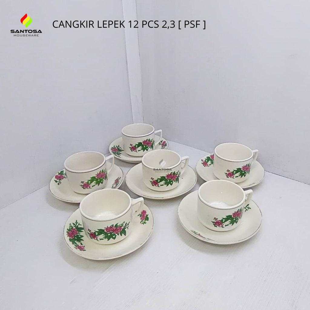 Jual Cangkir Lepek 12 Pcs 2,3 [ Psf ] | Shopee Indonesia