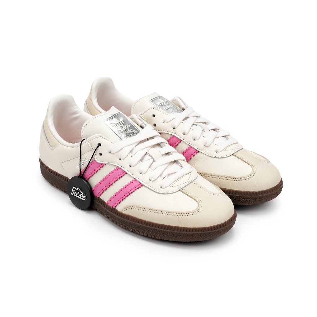 Jual Adidas Samba OG White Lucid Pink Womens | Shopee Indonesia