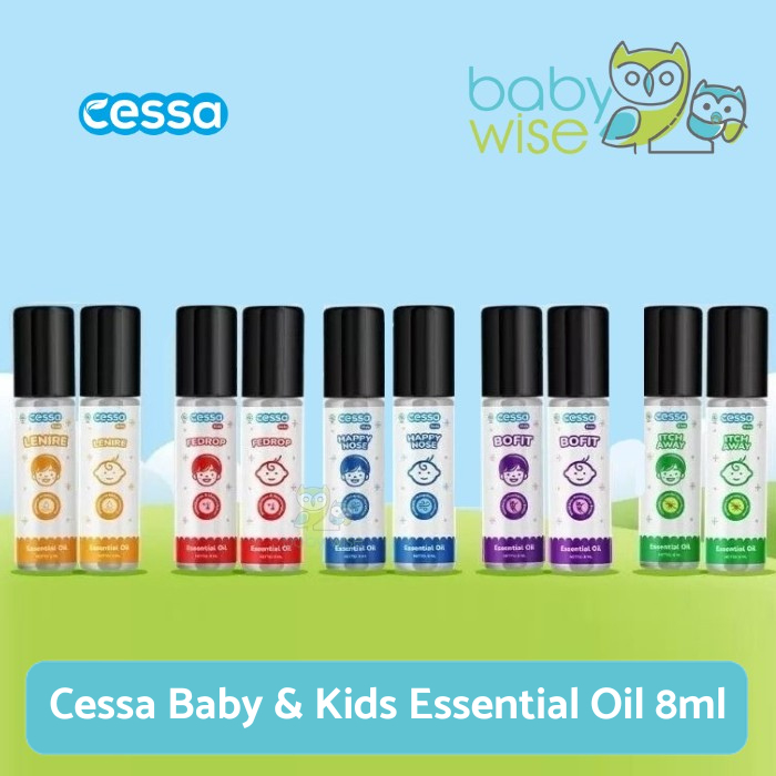 Jual Cessa Essential Oil Baby & Kids / Cough & Flu Lenire Immune Booster Fever Drop Itch Away ...