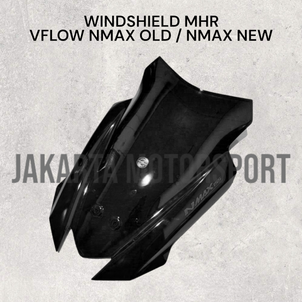 Jual MHR Racing Visor Windshield Winsil Nmax Old / NMAX New 2020-2024 ...
