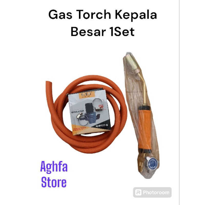 Jual Gas Torch Kepala Las Besar 1Set Komplit Termurah | Shopee Indonesia