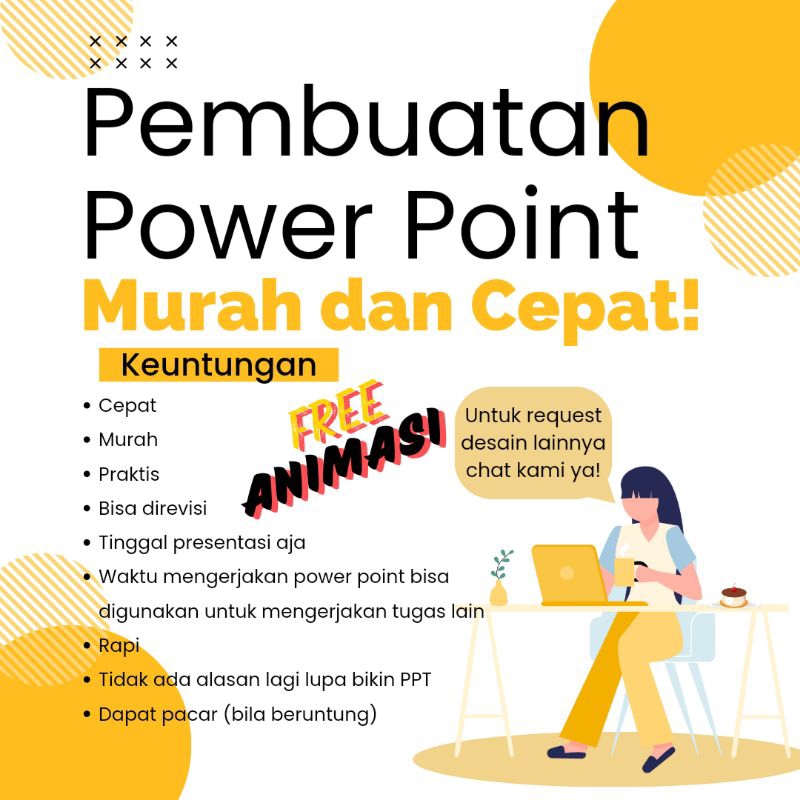 Jual Jasa pembuatan PPT (Powerpoint) | Shopee Indonesia