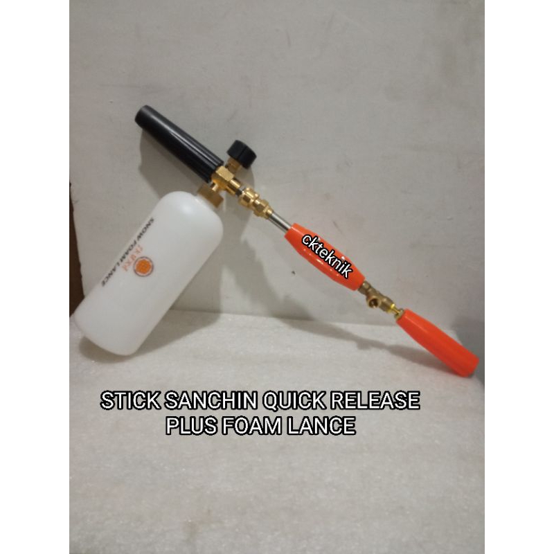 Jual stik sanchin Quick Release + Foam lance | Shopee Indonesia