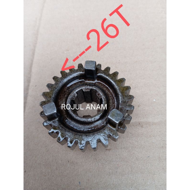 Jual GIGI RASIO TRANSMISI NO 2 AS GIR GEAR SUZUKI SMASH ORIGINAL ...