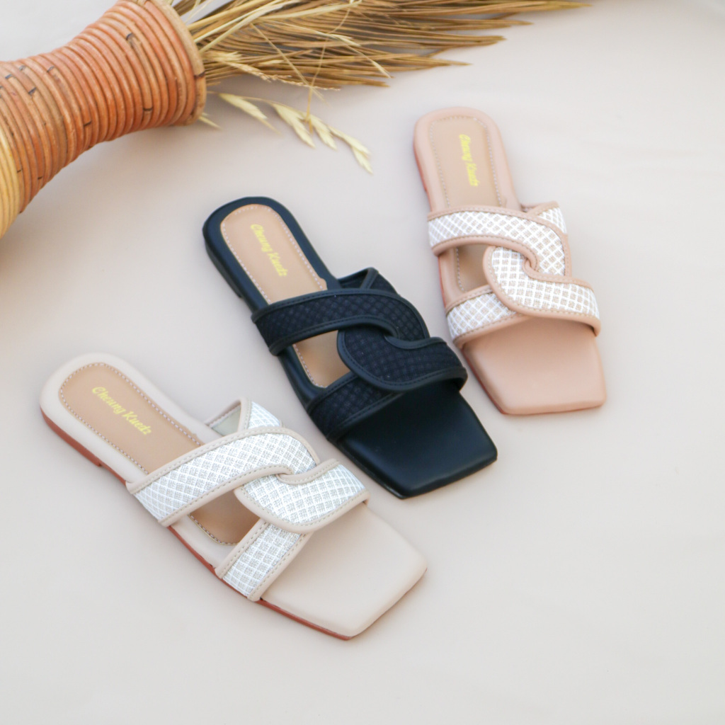 Jual Cheung Kuedz Noelle Sandal Teplek Wanita | Shopee Indonesia