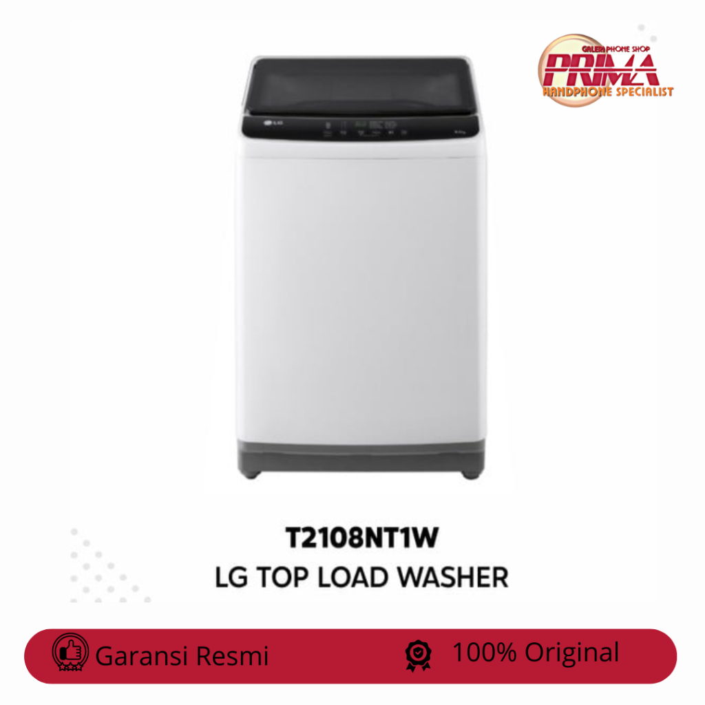 Jual mesin cuci LG T2108NT1W 1 TABUNG 8KG GARANSI RESMI | Shopee Indonesia